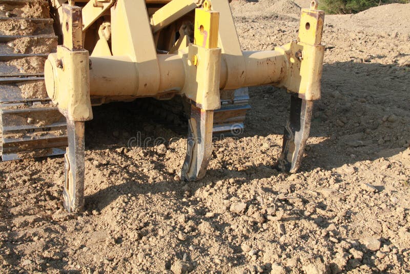Machine for Cultivating Soil Stock Photo - Image of vineyard, machine ...