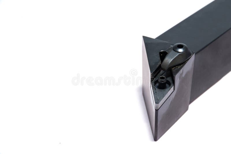 Machine Cutter Tool with Metal Holder for Cnc Machine Stock Image ...