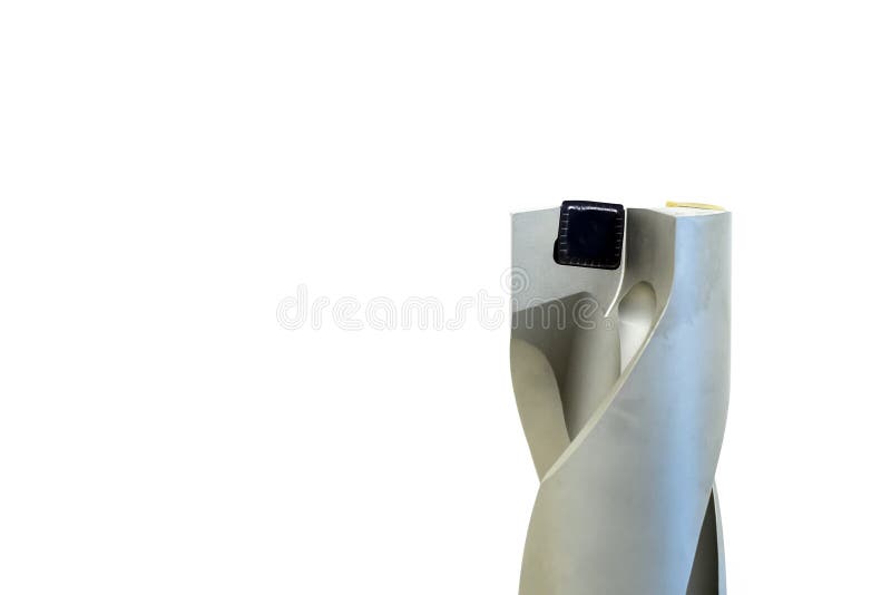 Machine Cutting Tooling on the White Background Stock Photo - Image of ...