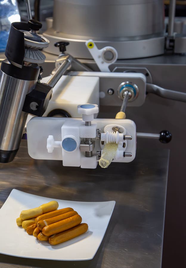 Machine De Bourrage De Saucisse Photo stock - Image of remplissage ...