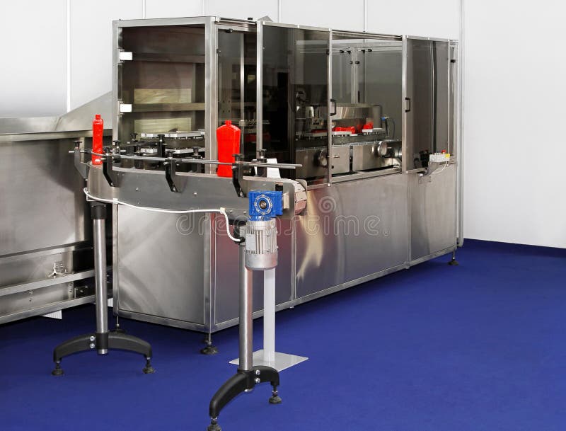 Machine D'emballage De Ketchup Image stock - Image du ligne, paquet ...