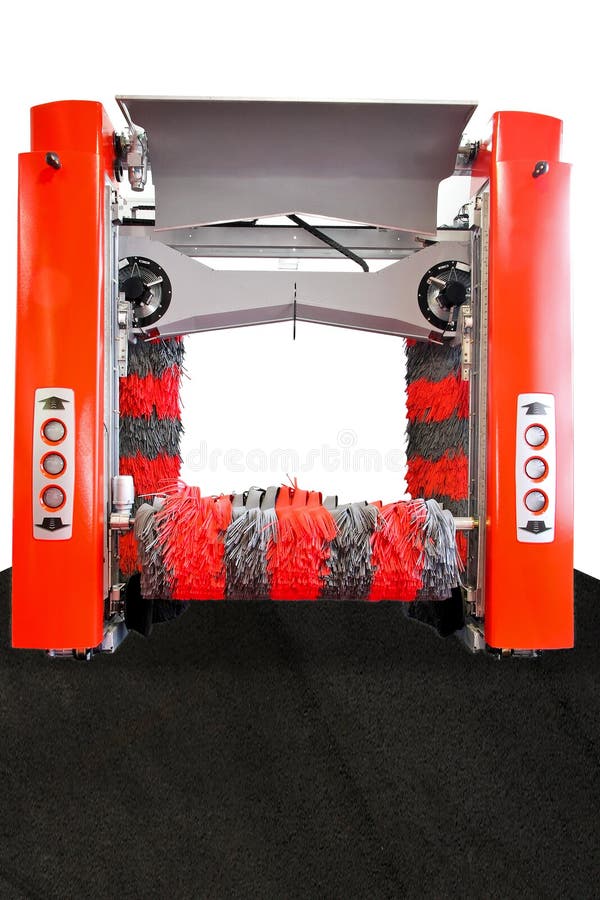 Machine de lave-auto photo stock. Image du savon, mousse - 13771536