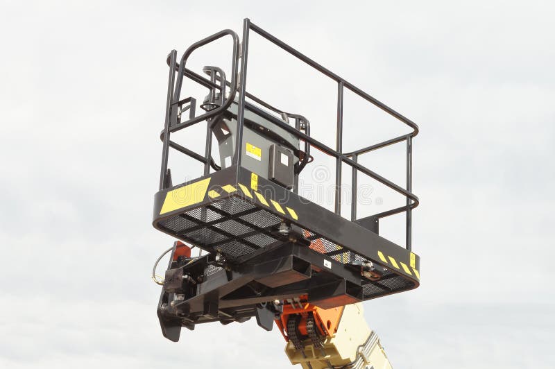 Machine de levage photo stock. Image du construction - 25209072