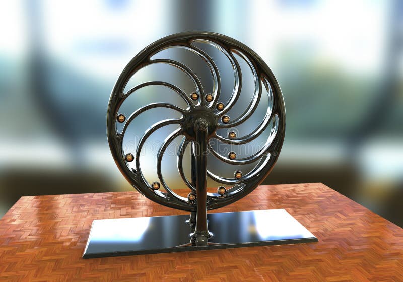 Machine De Mouvement Perpétuel, Perpetuum Mobile Illustration Stock ...