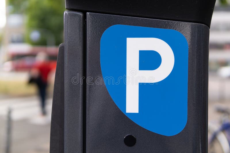 Machine De P.-V. Invariable Image stock - Image du stationnement ...