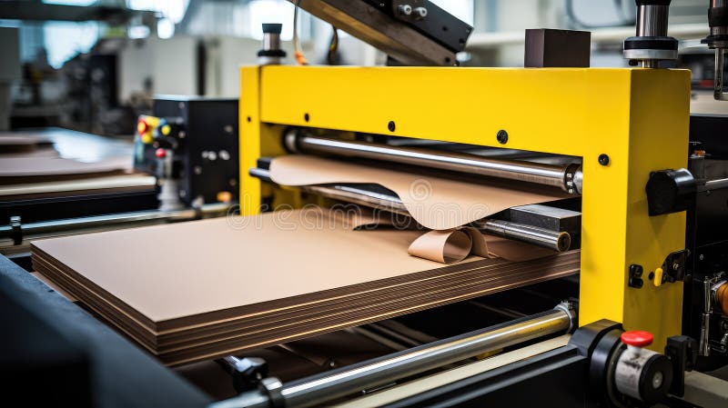 Machine Die Cutting Press Equipment Stock Illustration - Illustration ...