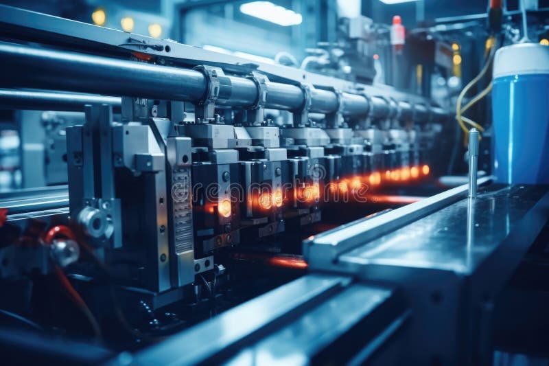 A Machine Diligently Performing a Task with Precision and Focus. this ...