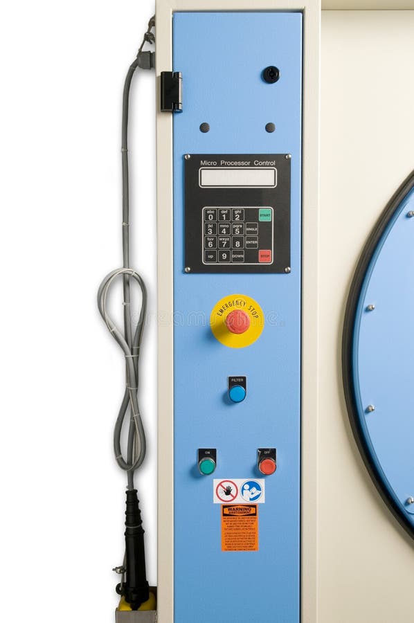 Machine electrical panel stock image. Image of machine - 30681265