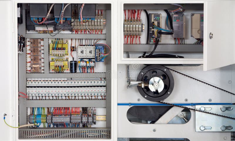 Machine electronics stock image. Image of electrical - 18750401