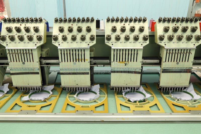 Machine embroider stock image. Image of group, modern - 54360697