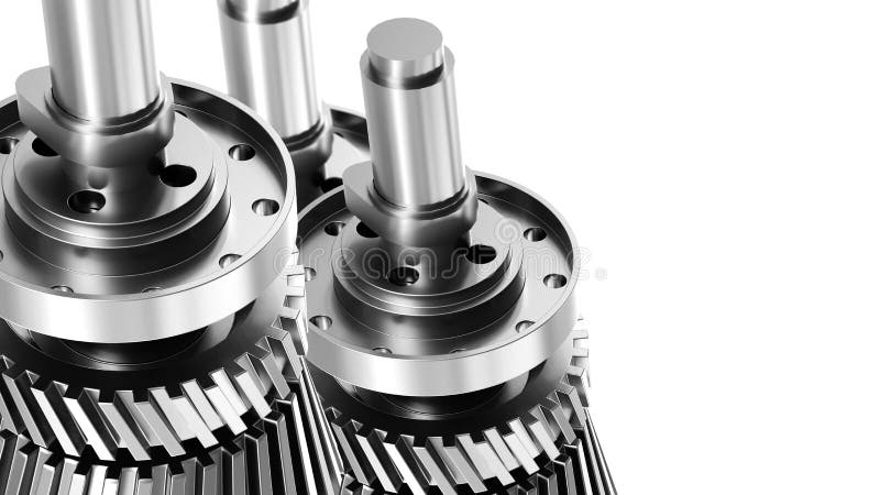 Mechanical Shaft Engine Background Stock Illustration - Illustration of ...