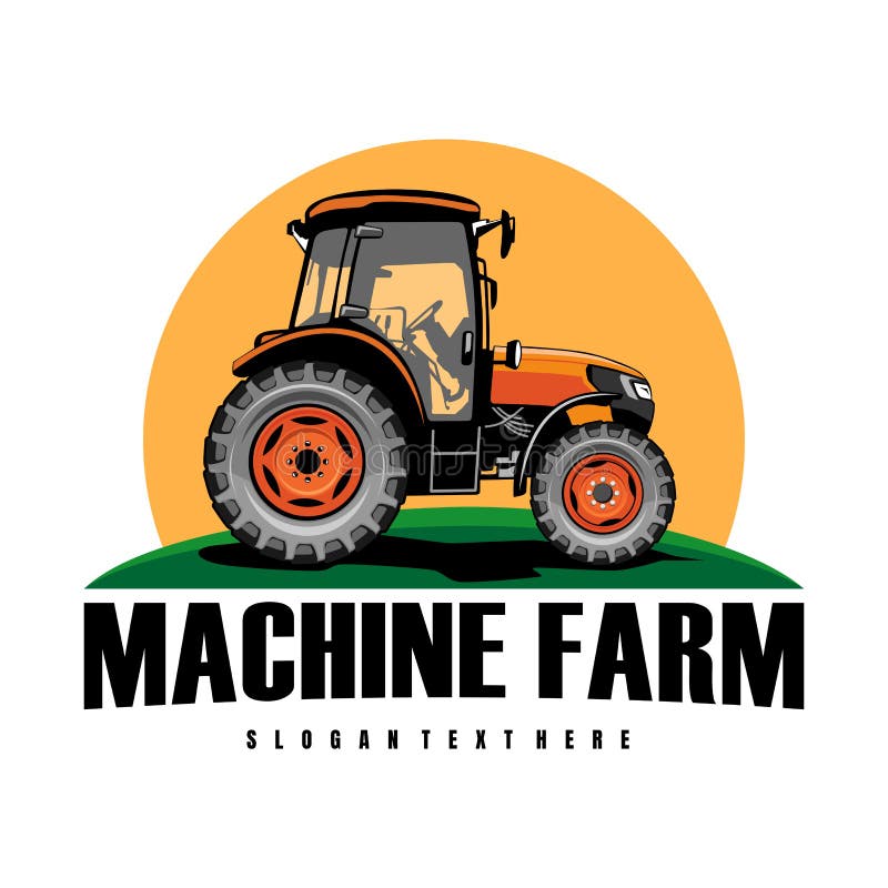 Machine Farm Logo Icon Design Vector Stock Vector - Illustration of ...