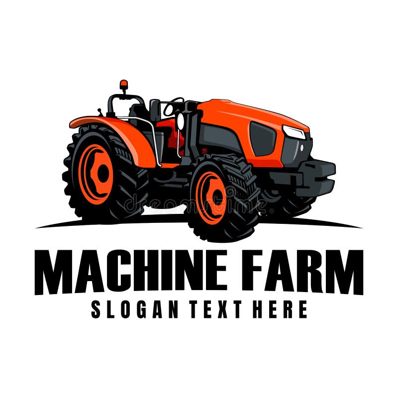 Machine Farm Logo Icon Design Vector Stock Vector - Illustration of ...