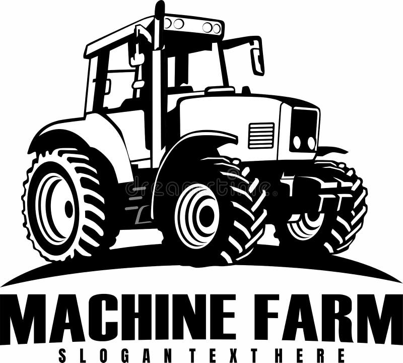 Machine Farm Logo Icon Design Vector Art Stock Vector - Illustration of ...