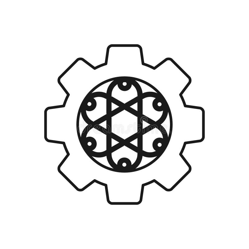 Machine Gear Commitment Teamwork Together Outline Logo Stock Vector - Illustration of corporate ...