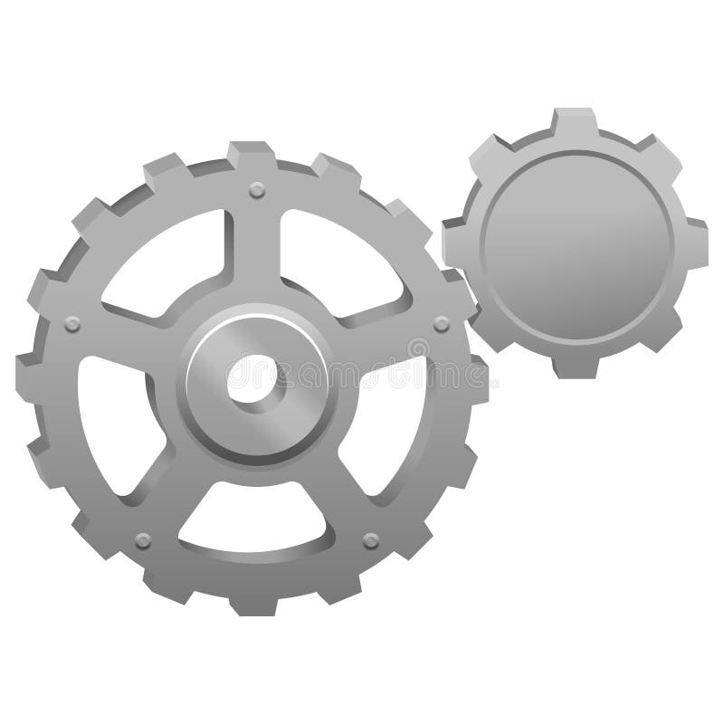Machine gear vector design stock vector. Illustration of three - 277070683