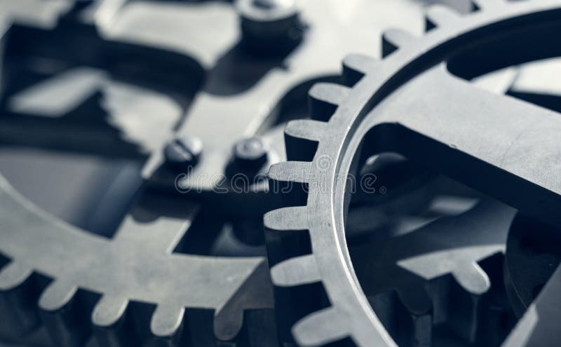 Machine Gear Wheels Industrial Background Stock Image - Image of ...