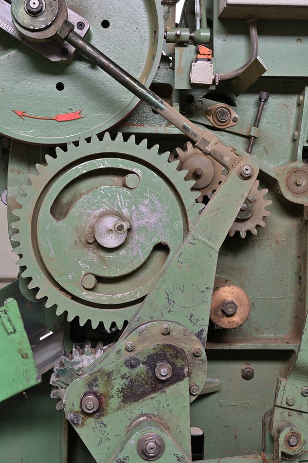 Machine Gears Industry Objects Detail Stock Image - Image of industry ...