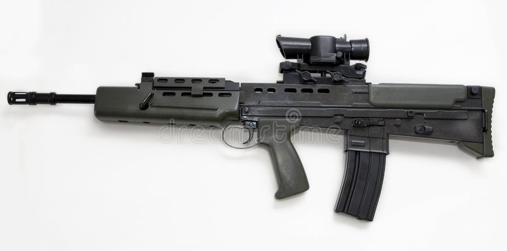 Machine gun stock image. Image of military, automatic - 9706143