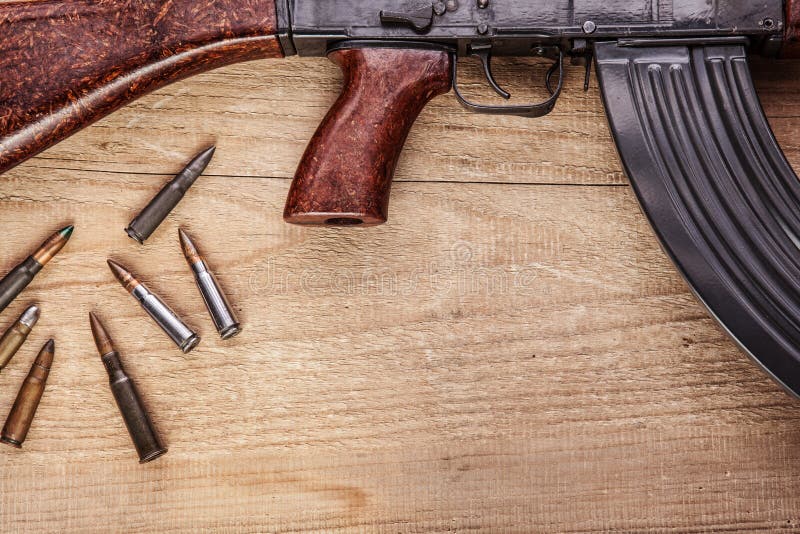 Machine gun stock photo. Image of macro, field, contemporary - 43480146