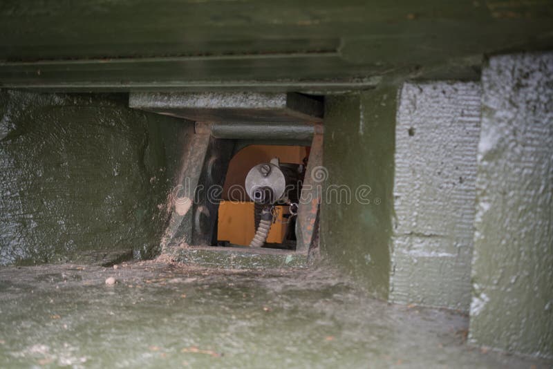 Machine gun bunker stock image. Image of abandoned, landmark - 131261133