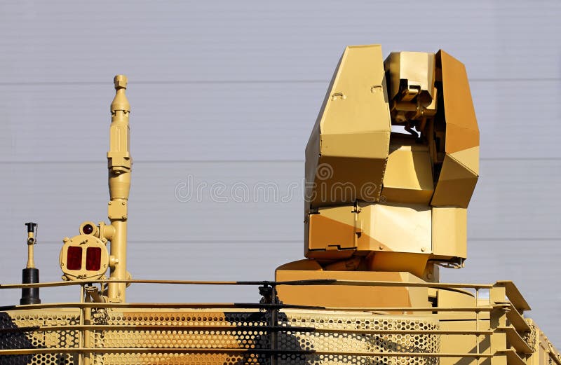 External Equipment of the Tank Stock Image - Image of night, tracks ...