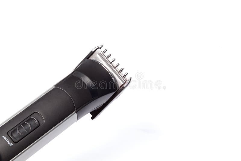 The Machine for a Hairstyle of Hair Stock Photo - Image of grey, cyan ...