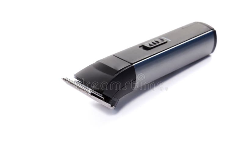 The Machine for a Hairstyle of Hair Stock Photo - Image of grey, cyan ...