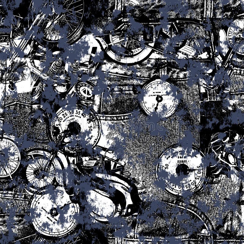 Machine Handles Such As Motorcycles and Engines, Stock Vector ...