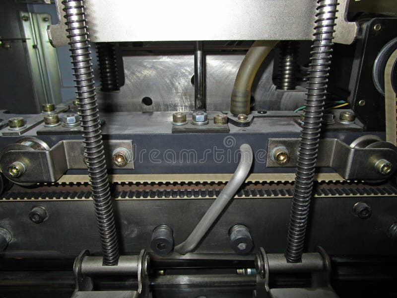 Machine with helix stock photo. Image of adhesive, lathe - 83413024