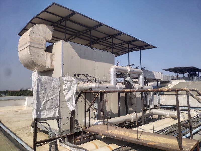 Machine industry plant stock photo. Image of building - 262438624