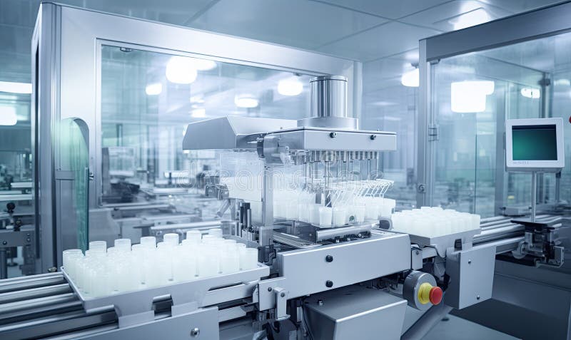 A Glimpse into the Inner Workings of a Modern Industrial Facility Stock ...