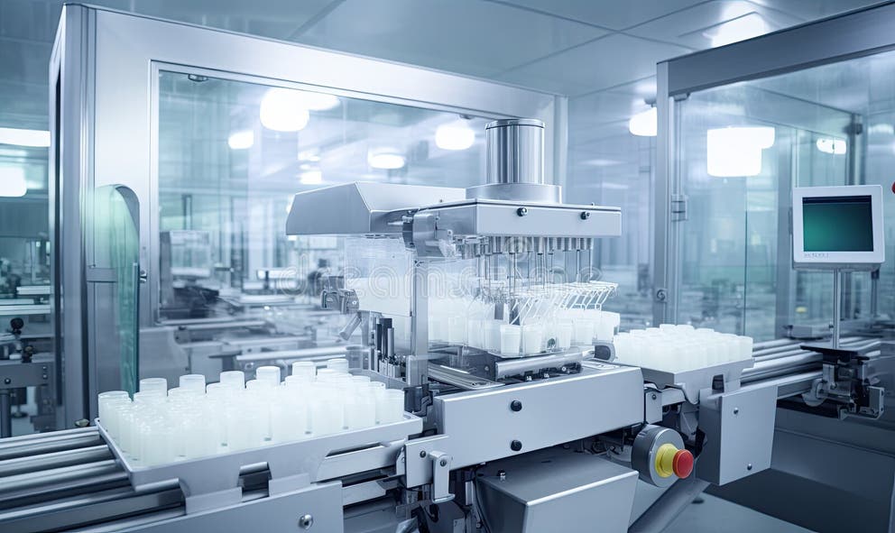 A Glimpse into the Inner Workings of a Modern Industrial Facility Stock ...