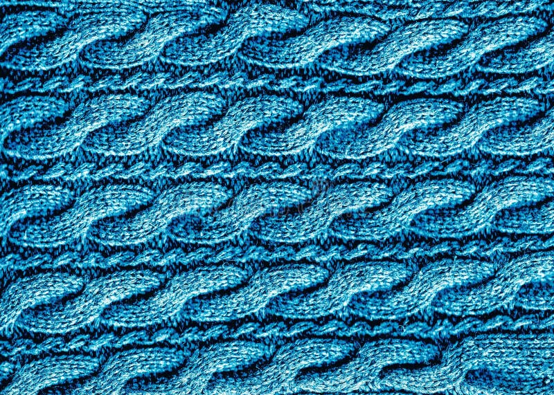 Machine Knitted Fabric. Pattern Close Up Texture Stock Photo - Image of ...