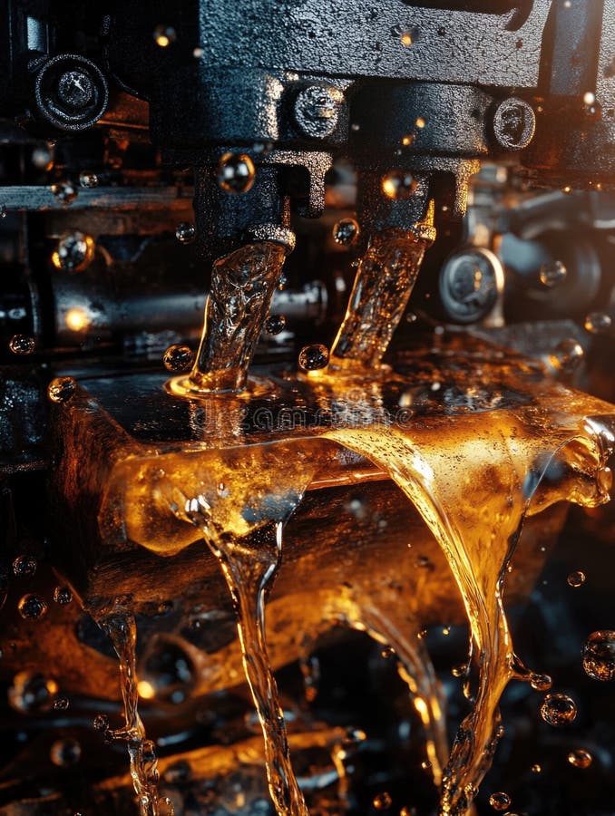 Machine leaking fluid stock photo. Image of chemical - 378980748