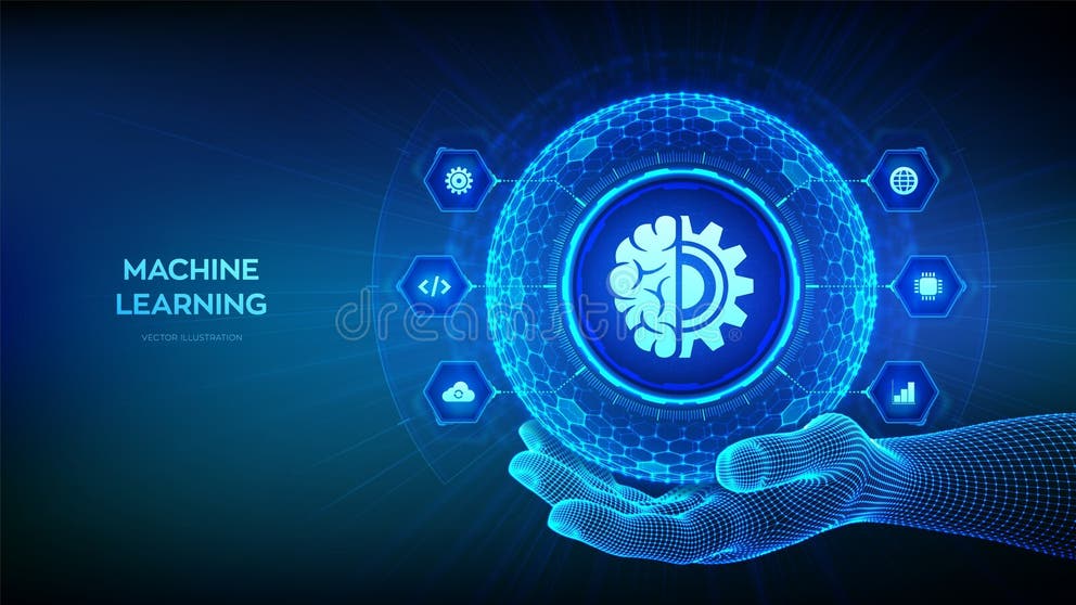 Machine Learning Artificial Intelligence Network Stock Illustrations – 60,899 Machine Learning ...