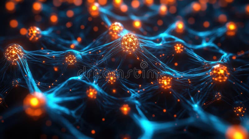 Machine Learning Algorithm Visualized As A Complex Neural Network