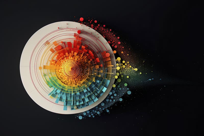 Machine Learning Algorithms and Neural Network Diagrams Stock ...
