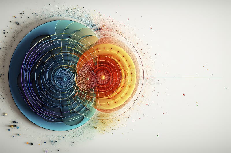 Machine Learning Algorithms and Neural Network Diagrams Stock ...