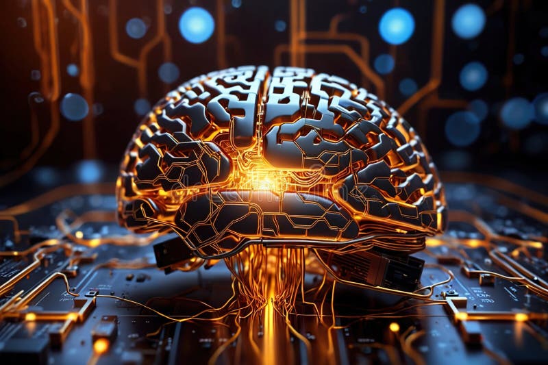 Machine Learning, Artificial Intelligence, AI, Deep Learning Blockchain Neural Network Concept ...