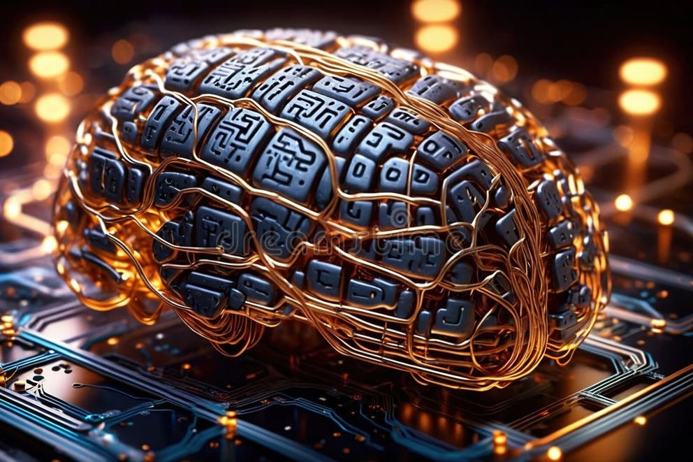 Machine Learning, Artificial Intelligence, AI, Deep Learning Blockchain Neural Network Concept ...