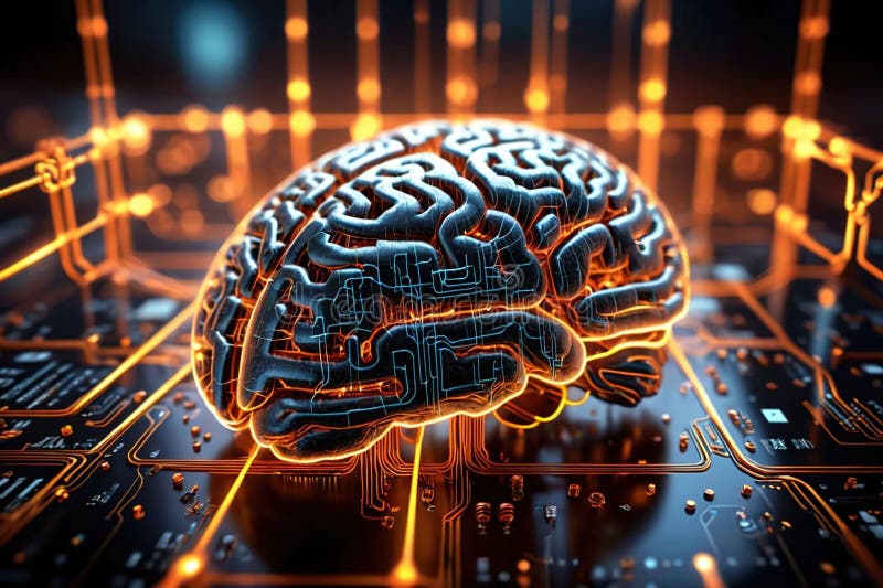 Machine Learning, Artificial Intelligence, AI, Deep Learning Blockchain Neural Network Concept ...