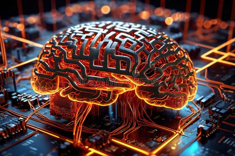 Machine Learning, Artificial Intelligence, AI, Deep Learning Blockchain Neural Network Concept ...