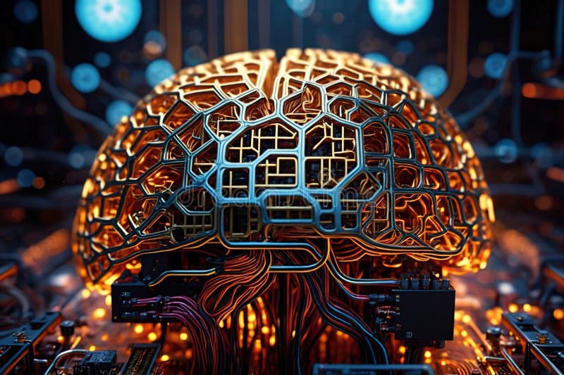 Machine Learning Artificial Intelligence Ai Deep Learning Blockchain Neural Network Concept