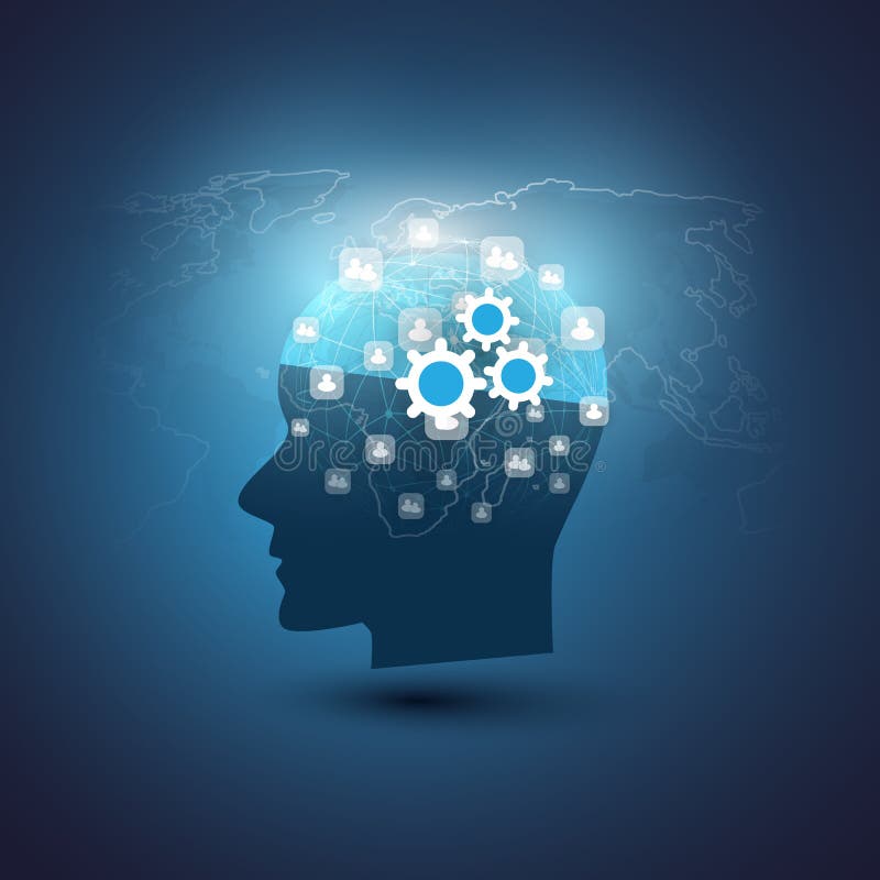 Machine Learning, Artificial Intelligence, Cloud Computing, Global ...