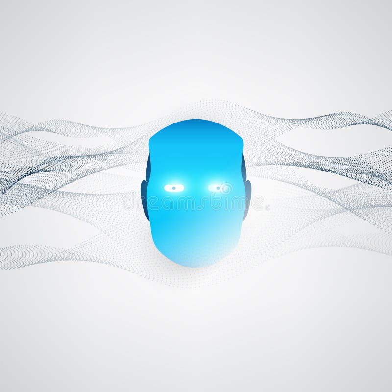 Machine Learning, Artificial Intelligence and Networks Design Concept ...