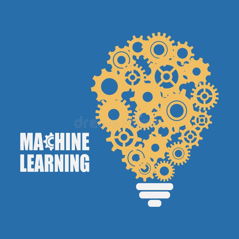 Machine Learning and Artificial Intelligence Stock Vector ...