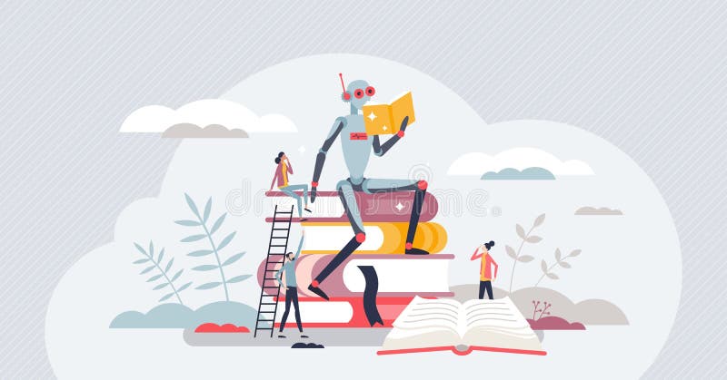 Machine Learning As Robot Reading Books with AI Tech Tiny Person ...