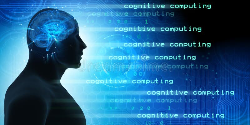 The Machine Learning And Cognitive Computing 3d Rendering Stock Illustration Illustration Of