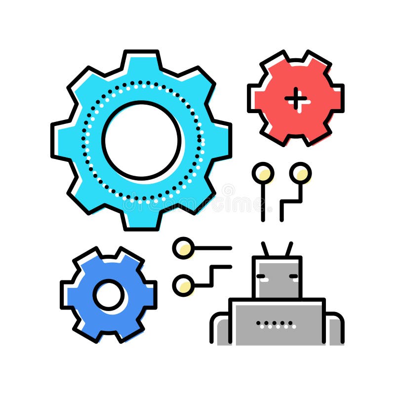 Machine Learning Color Icon Vector Illustration Stock Vector ... Machine Learning Color Icon Vector Illustration Stock Vector ...